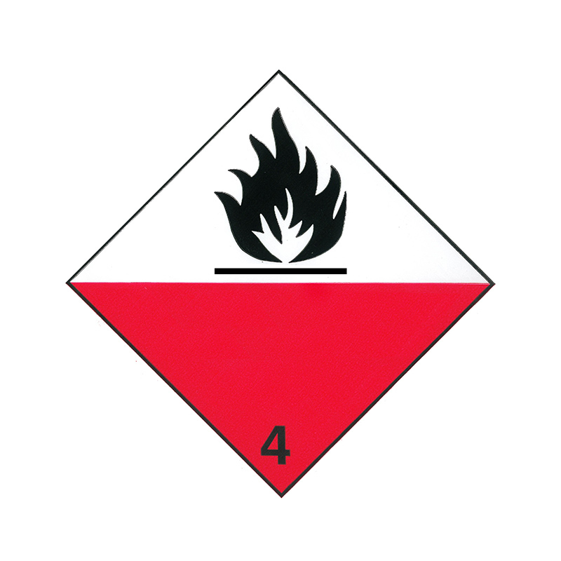 ADR Bord Zelfontbranding Vatbare Stoffen - Betervoorbereid.nl