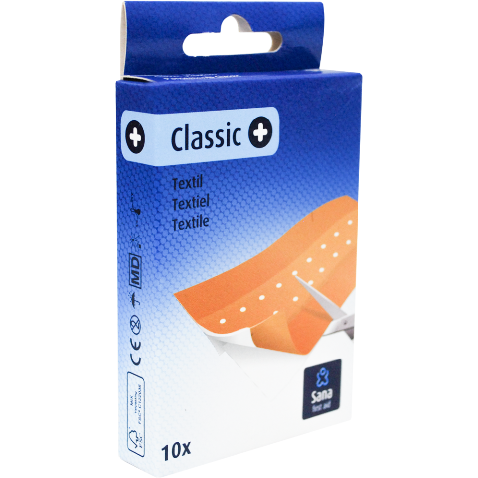 Wondpleister Textiel 6x10 - Wondpleister textiel 10 stuks ...