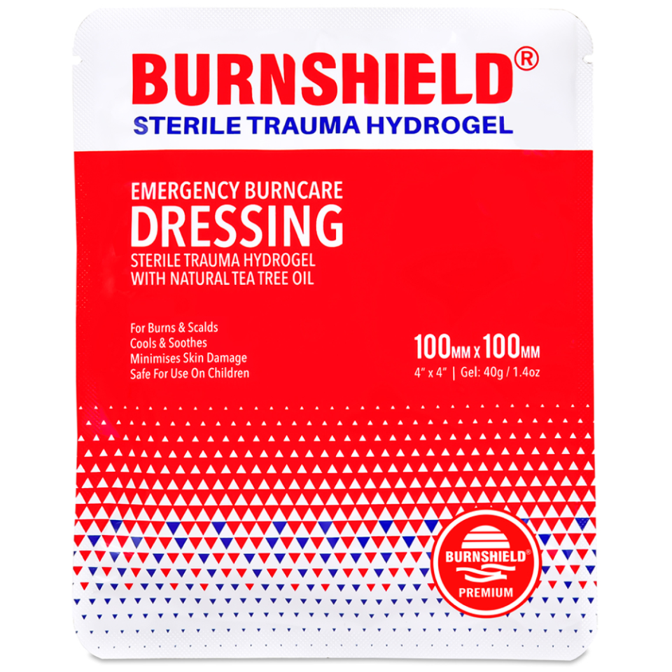 Burnshield 10 cm 25st - Burnshield 10 x 10 25 stuks - Betervoorbereid.nl