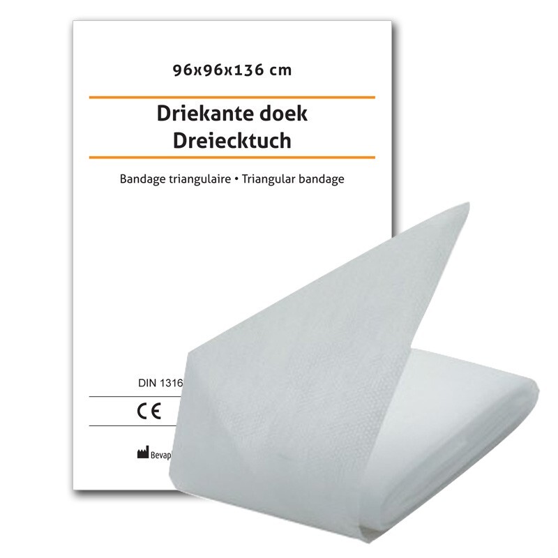 Driekante Doek - Mitella - Betervoorbereid.nl